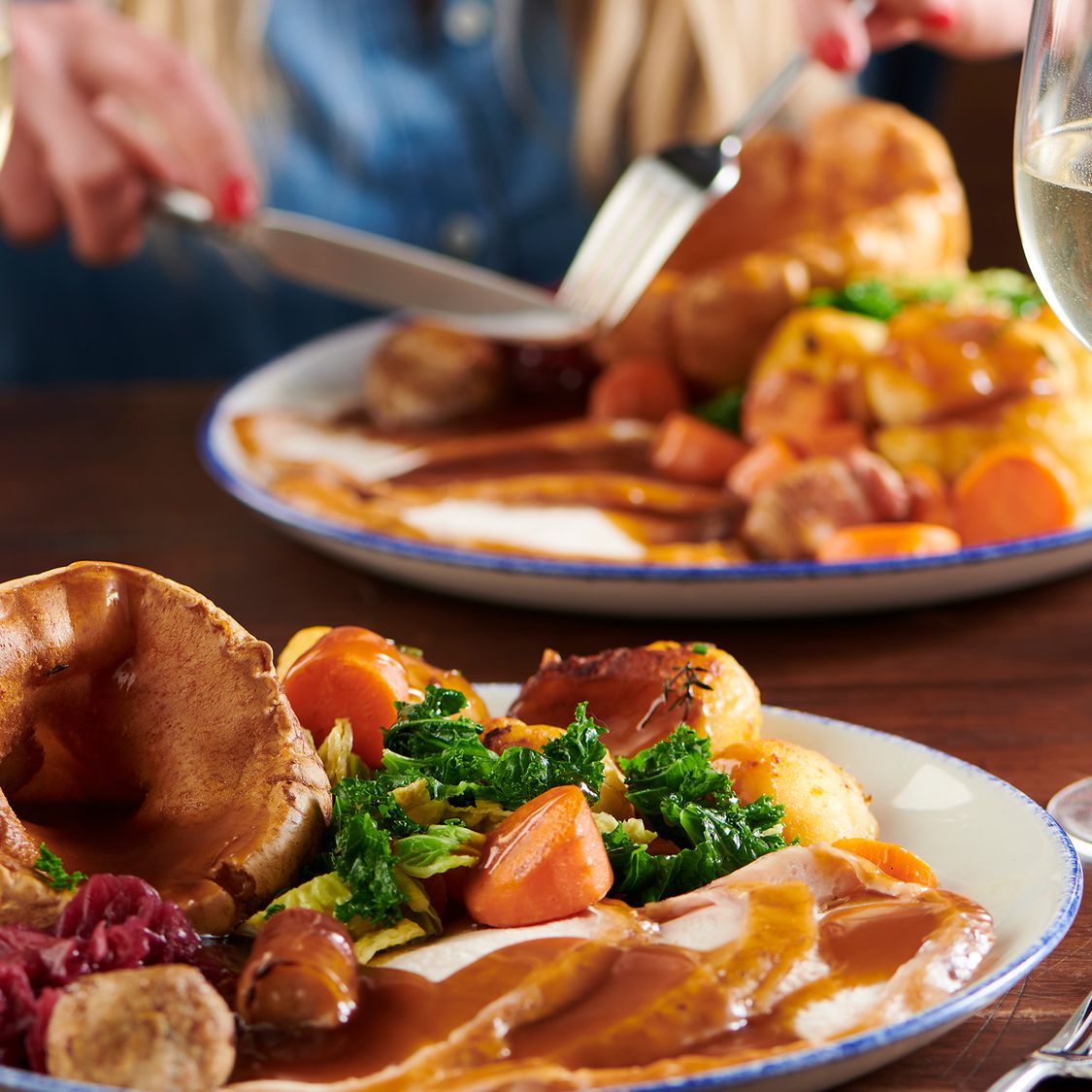 Pub Lunch Menu in Idle - The Hitching Post